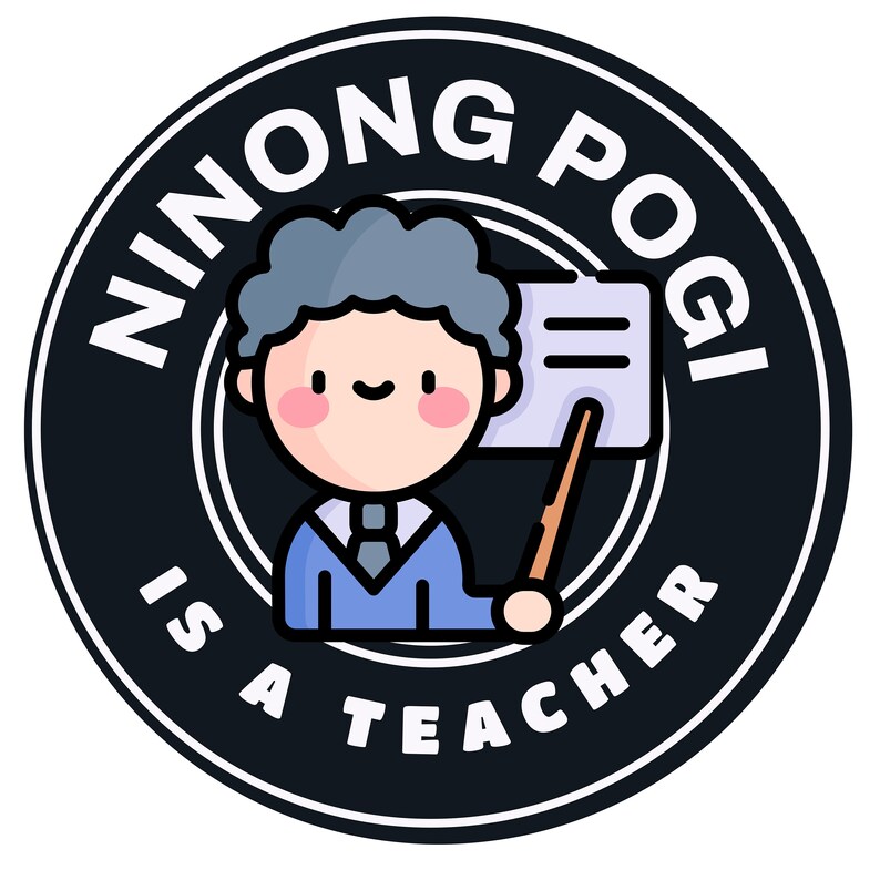 Ninong Stickers, Tito Stickers, Filipino Funny Stickers, Filipino ...