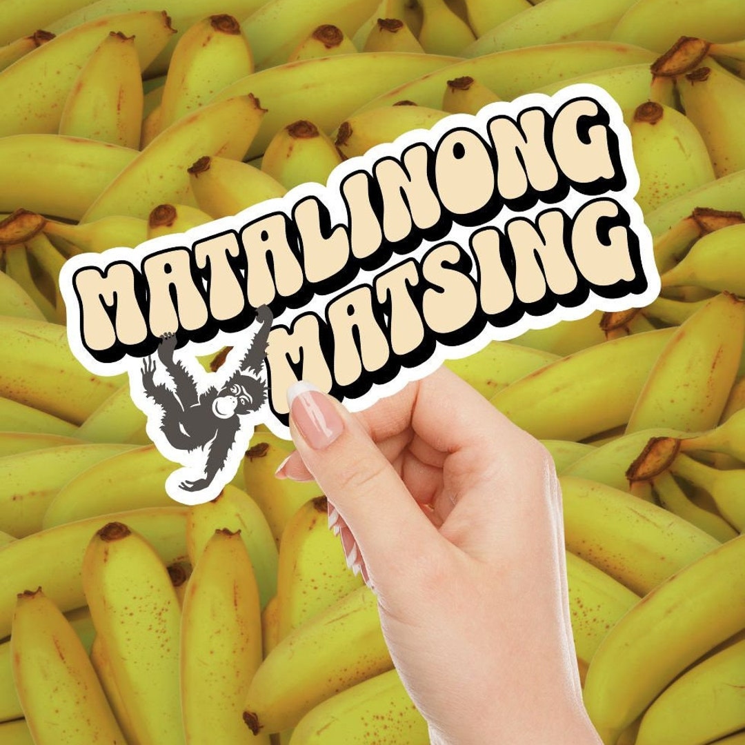 Binata, Dalaga, Pinoy Ako, Filipino Funny Sticker, Filipino Artwork ...