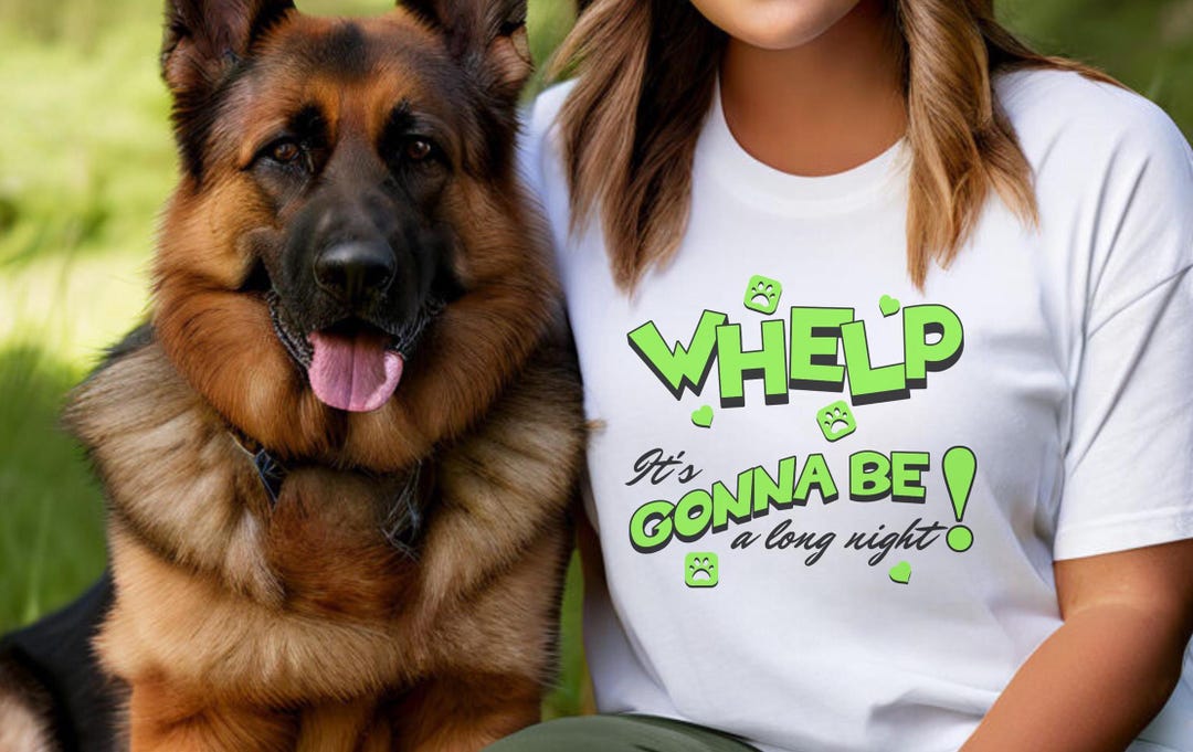 Dog Breeder Shirt, Puppy Whelping T-shirt, Funny Coffee Lover Tee, Late Night Puppy Birth, Dog ...