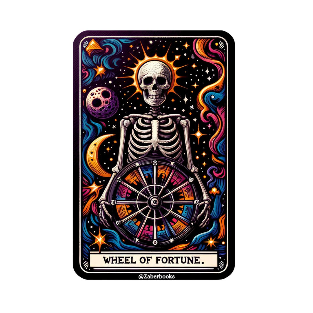 Fortune Teller Tarot Card Sticker | Sarcastic Waterproof Vinyl Decal ...