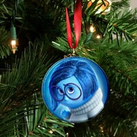 Personalized Inside Out 2 Christmas Themed Ornament, Custom Name Joy ...