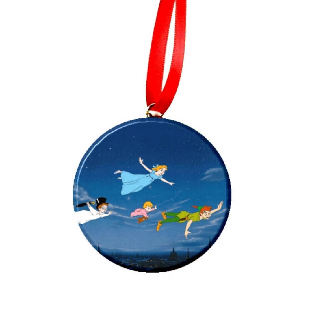 Peter Pan Wendy Michael John Christmas Tree Ornament - Etsy