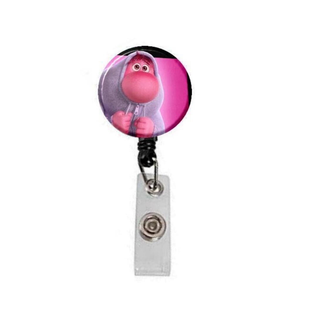 1.25" Embarrassment Image Retractable ID Name Holder Badge Reel Clip on ...
