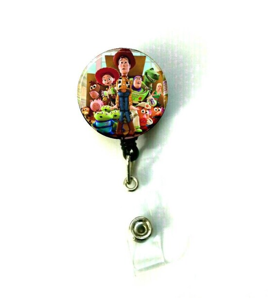 Toy Group Image Retractable ID Name Holder Badge Reel Clip on - Etsy