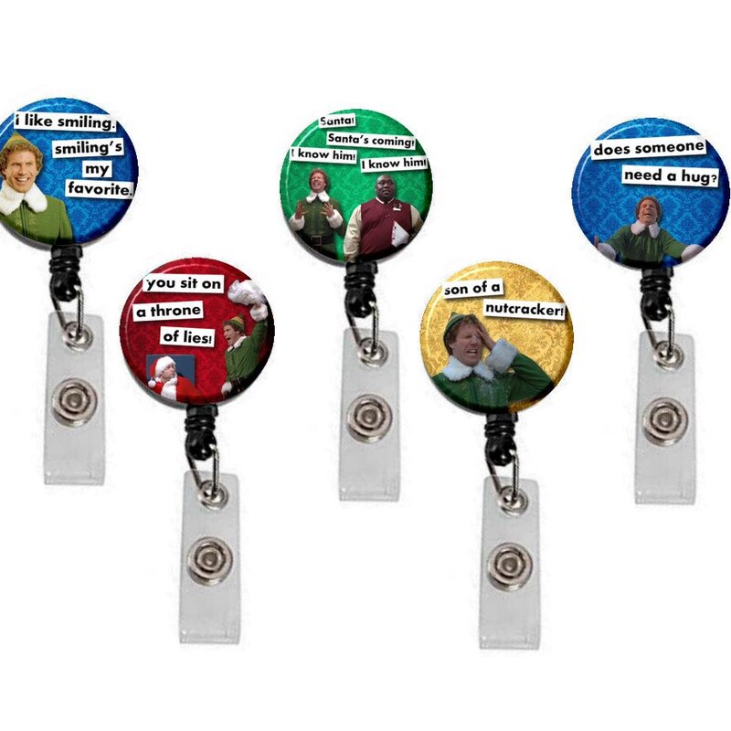 Elf Badge Reel - Etsy
