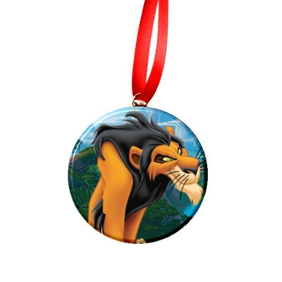 The Lion King Uncle Scar Ornament | Etsy