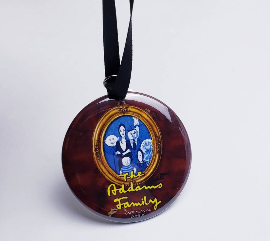 2.25" Addams Family Christmas Tree Ornament - Etsy