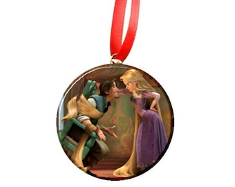 Tangled Rapunzel Window Christmas Tree Ornament - Etsy
