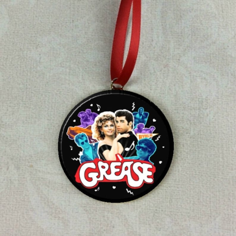 Grease Group Christmas Tree Ornament - Etsy