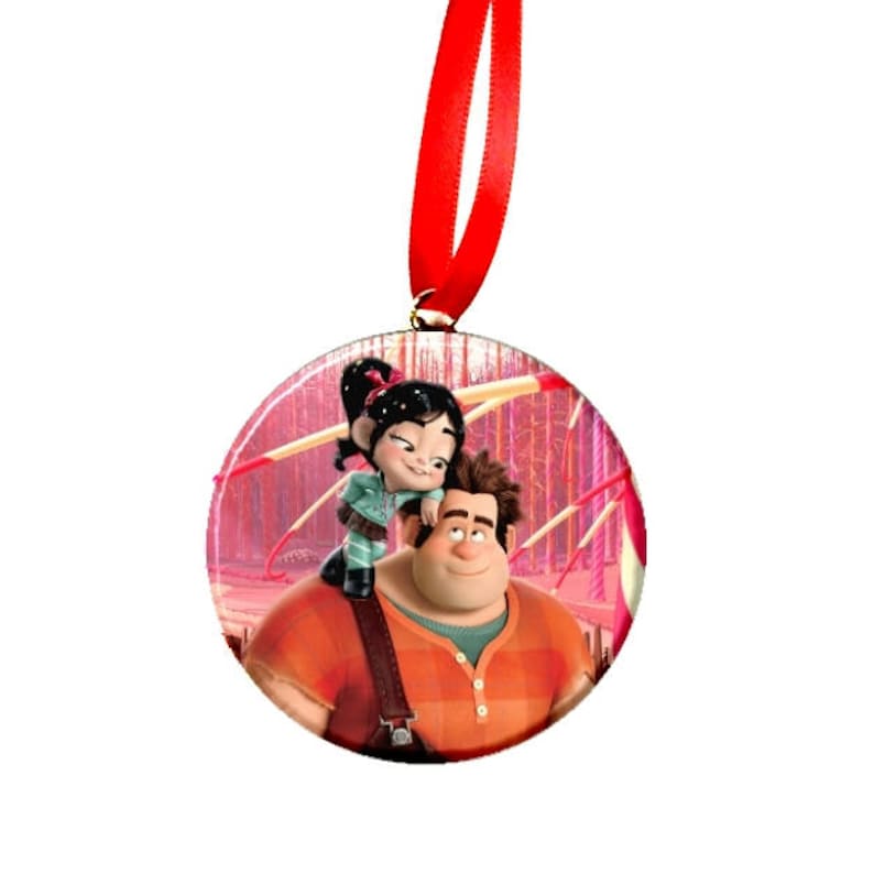 Wreck It Ralph & Vanellope Christmas Tree Ornament | Etsy