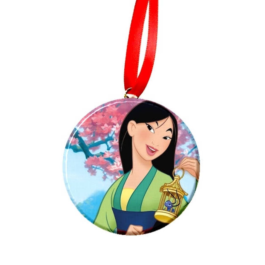 Mulan Christmas Tree Ornament - Etsy