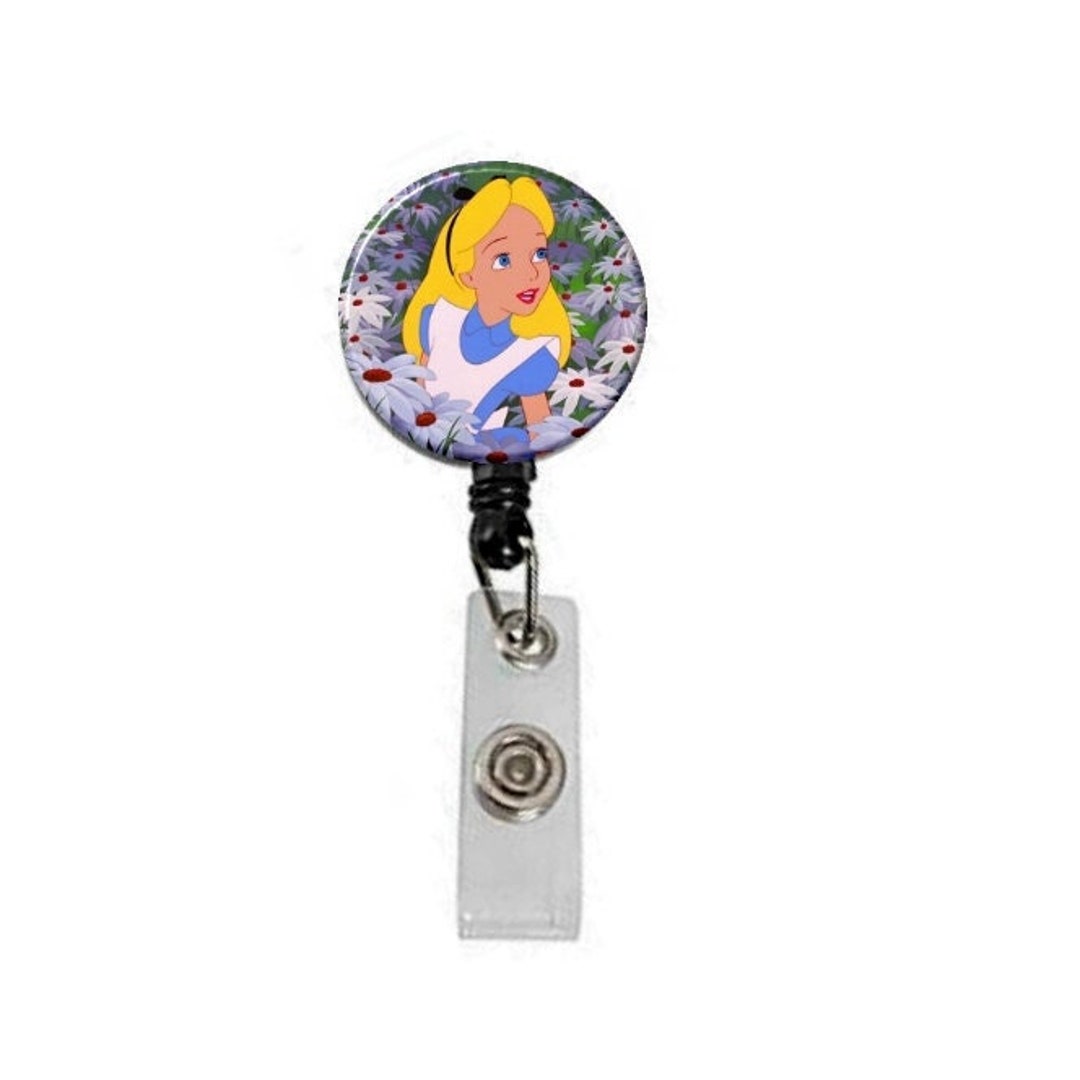 Alice World of My Own Image Retractable ID Name Holder Badge - Etsy