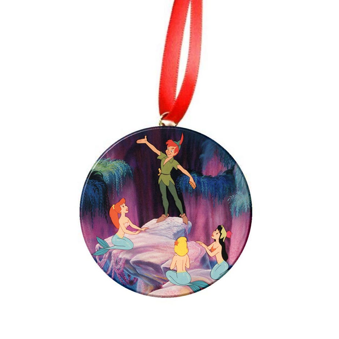 Peter Pan Image 2.25" Ornament - Mermaid Lagoon - Etsy
