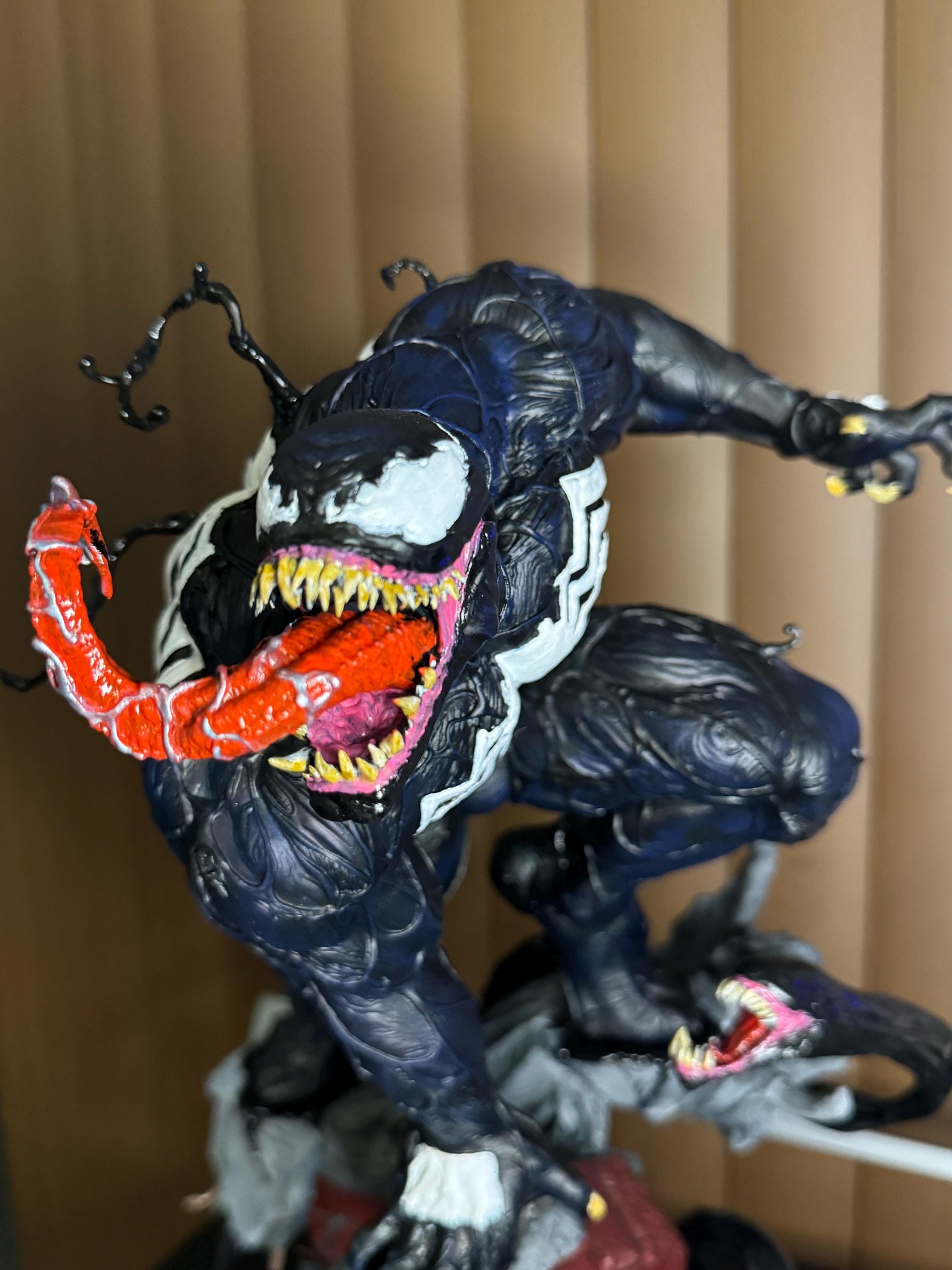 Venom Painted Sculpture, Resin Model, 3D Printed - Etsy