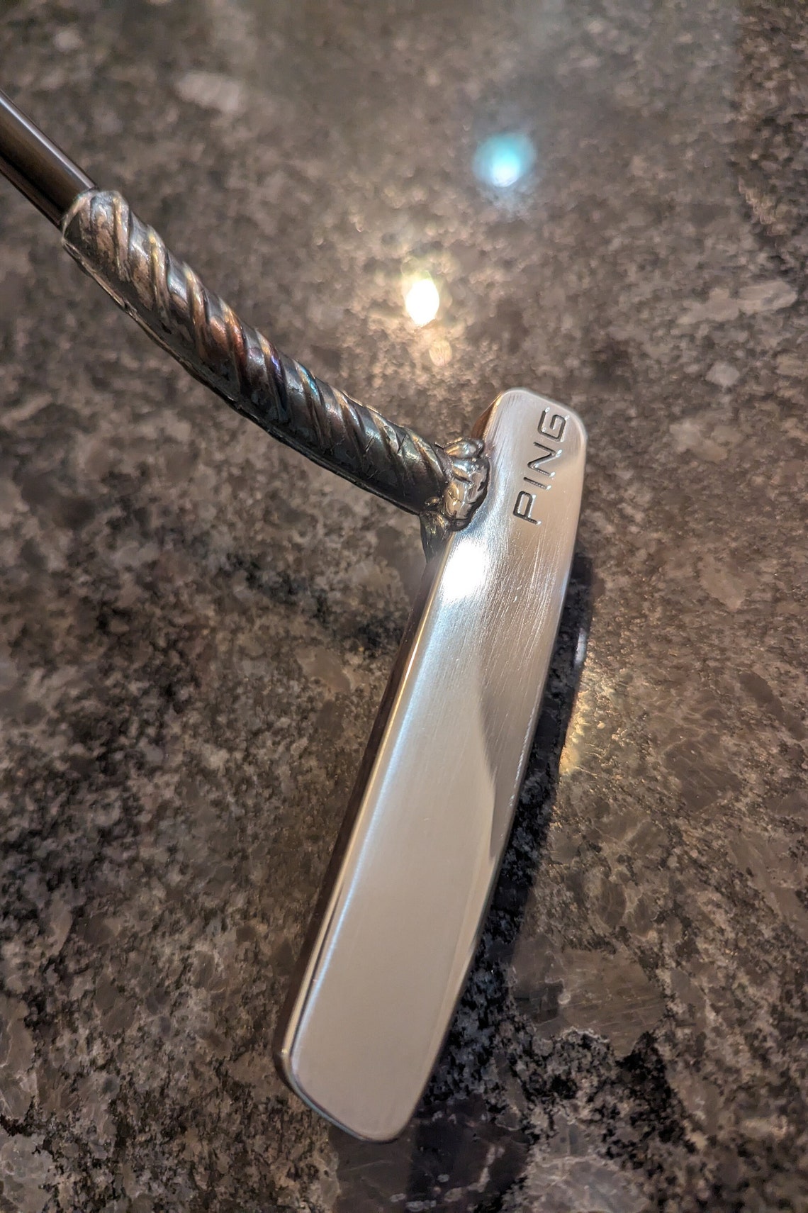 PING Putter - Custom - Heat Blued - Welded Rebar Neck - Etsy
