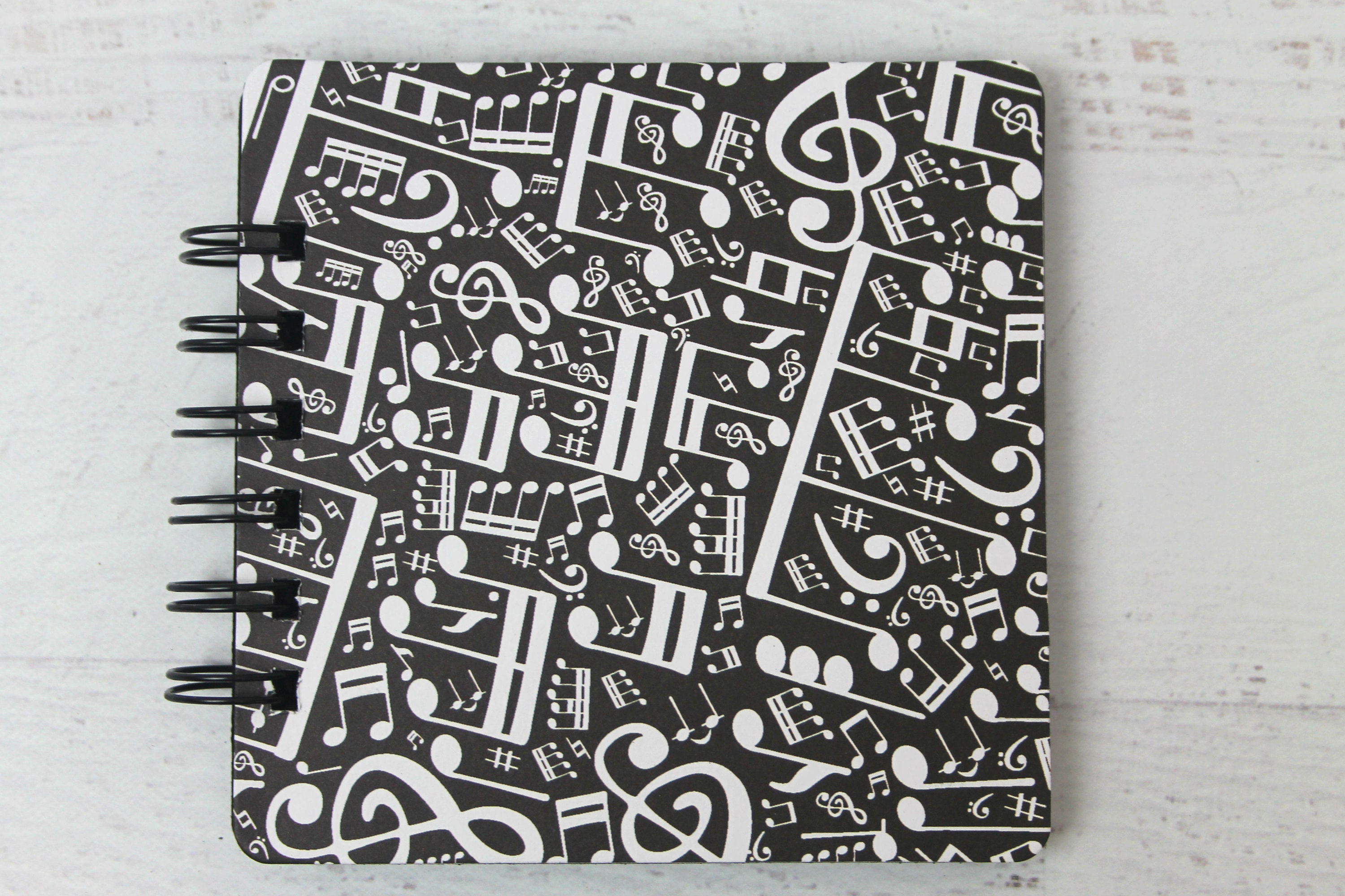 Blank Music Note Album Chipboard & Paper Album Choose - Etsy