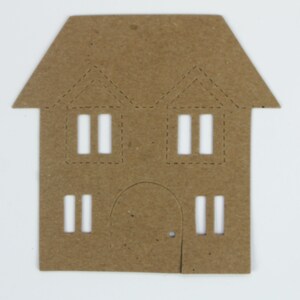 Large Chipboard House Die Cuts - 4 Styles to Choose From - Chipboard ...