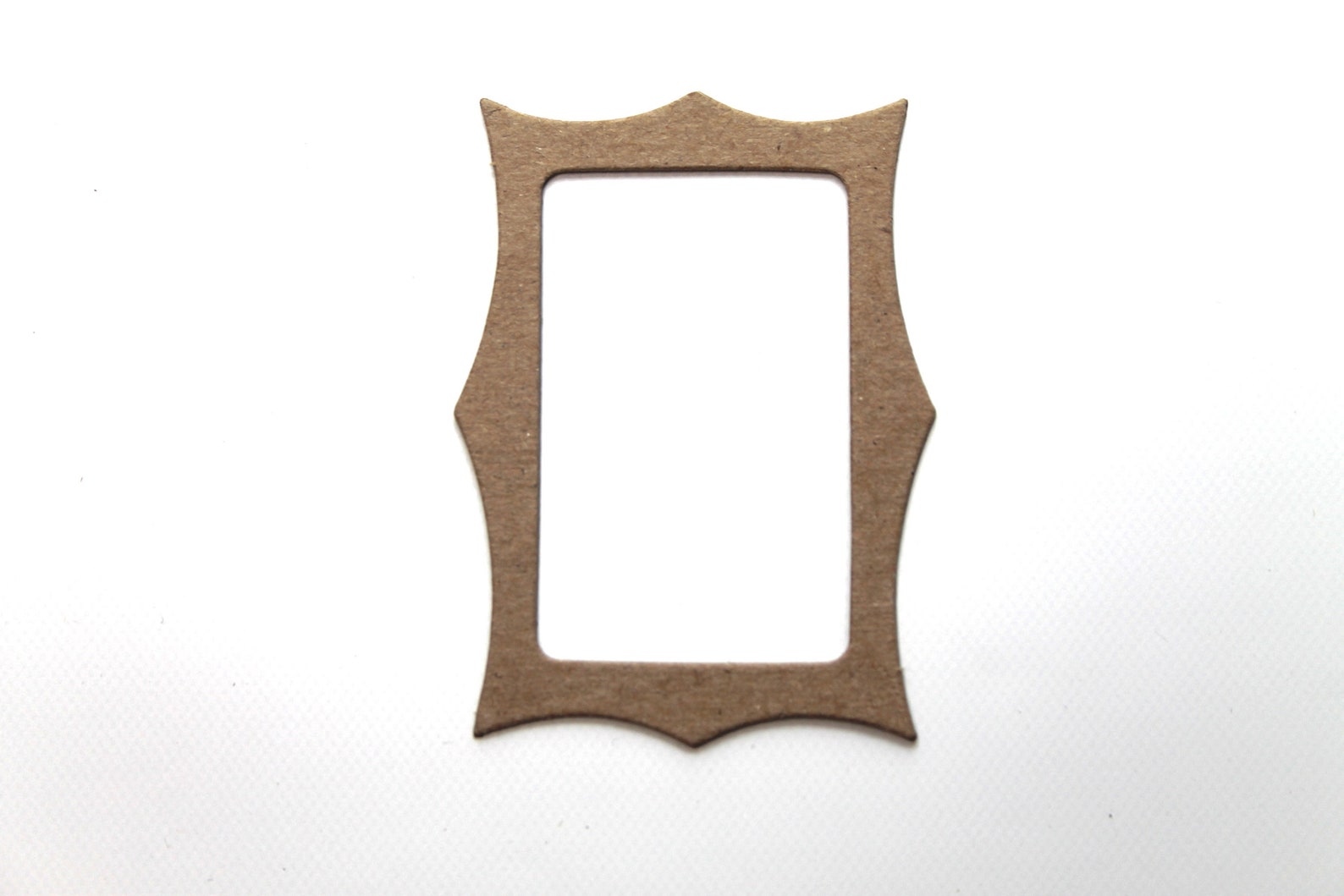 4 Mini Frame Die Cuts - Bare Chipboard Mini Frame Cut Outs [4 Styles to ...