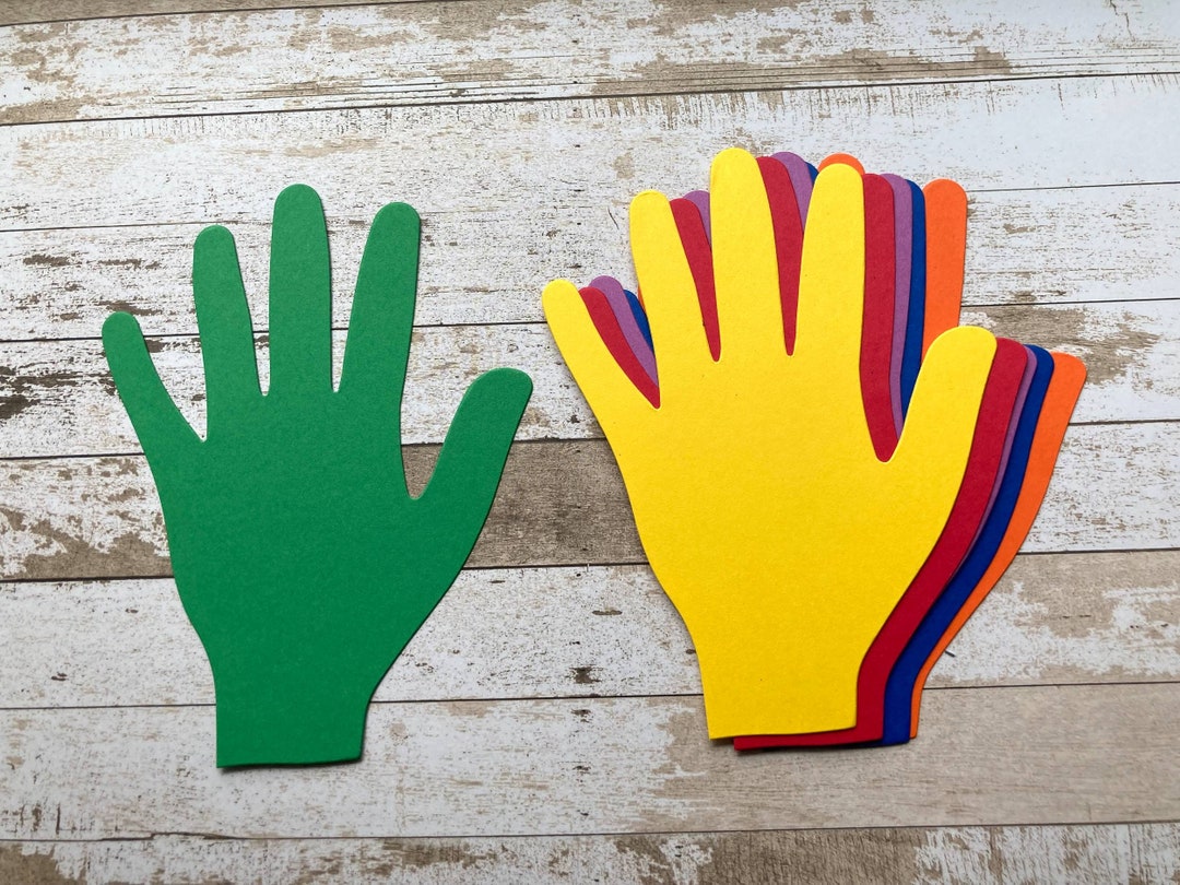 Hand Die Cuts - Paper Cut Outs - 3 15/16"w X 5 3/16"h [choose Colors ...