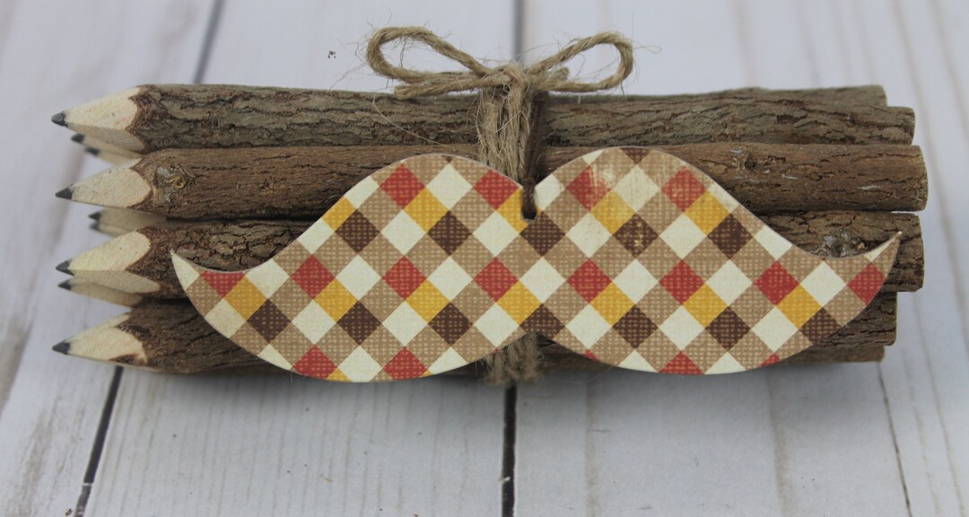 11 Mustache Gift Tags - Gentleman Tags - Plaid Tags for Men - Pre ...