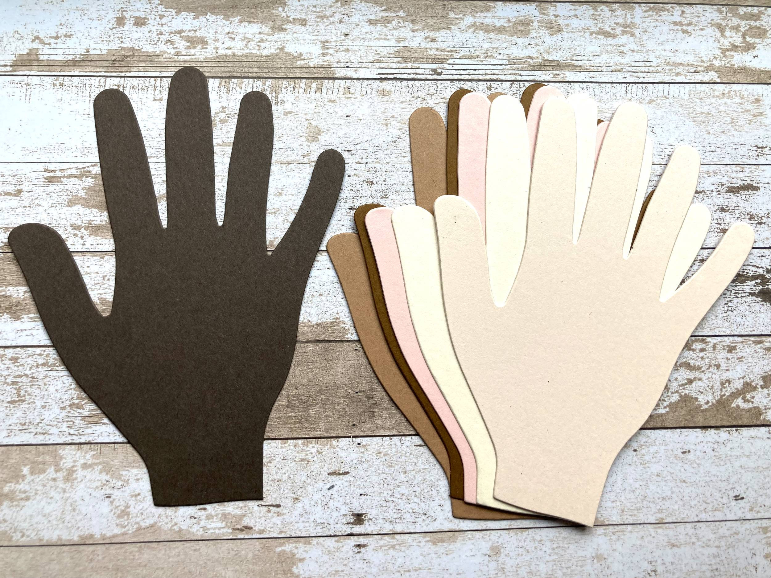 Hand Die Cuts - Paper Cut Outs - 3 15/16"w X 5 3/16"h [choose Colors ...