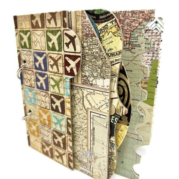 Chipboard Album - Etsy