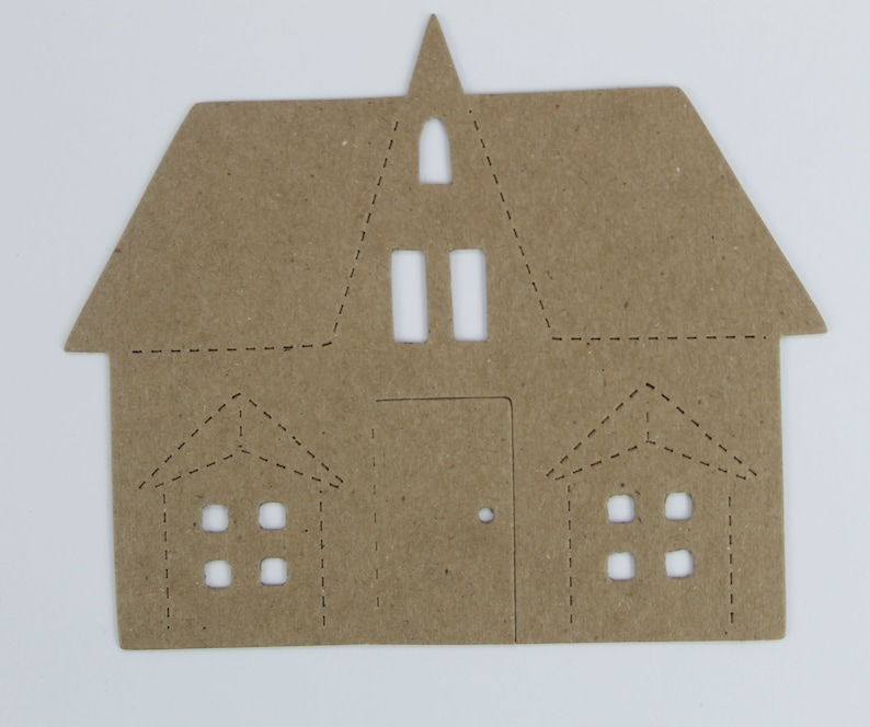 Large Chipboard House Die Cuts 4 Styles to choose from | Etsy
