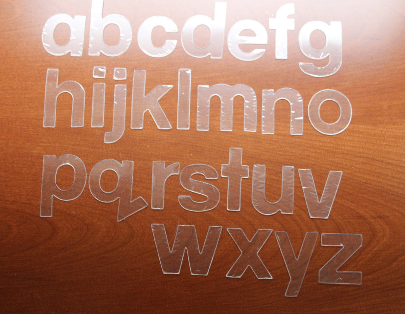 2 Acrylic Alphabet Block Font Uppercase or Lowercase - Etsy