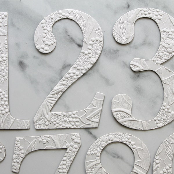Fancy Numbers - Etsy