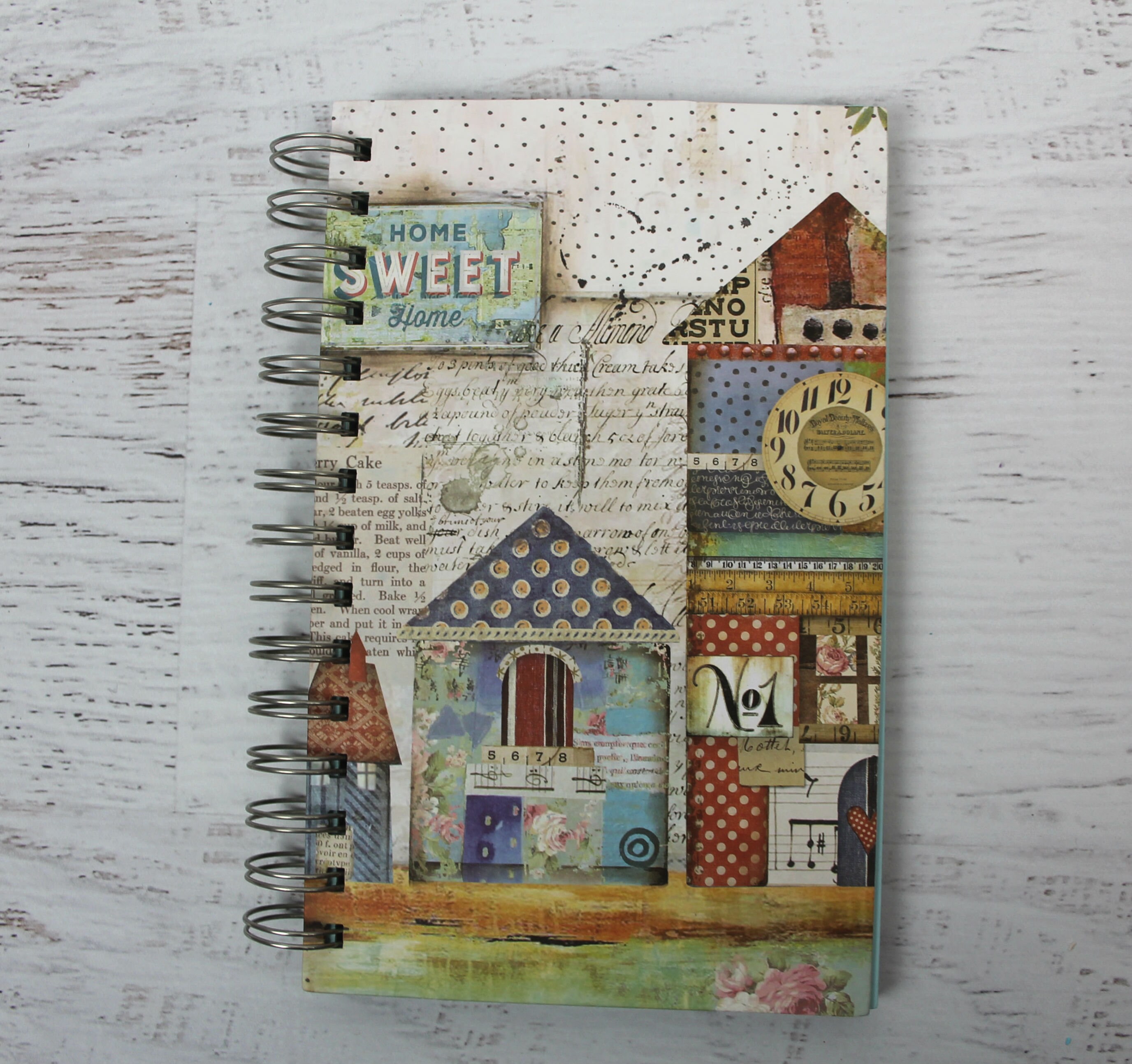 5 x 8 Home Sweet Home Album Chipboard & Paper | Etsy