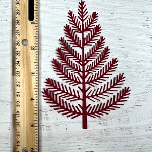 Wispy Tree Christmas Die Cut - Paper Die Cuts DIY Christmas Card ...