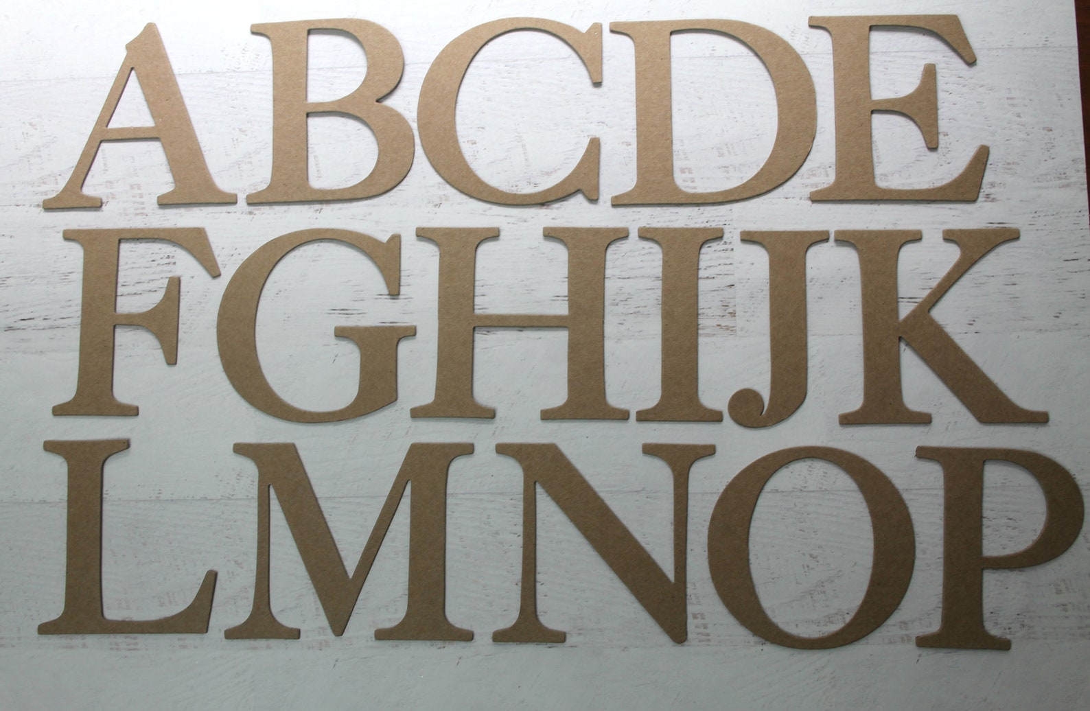 4 Alphabet Serif Upper or Lowercase Alphabet Letters | Etsy