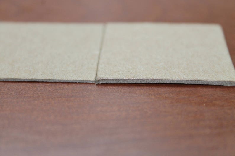 50 Square Die Cuts - Brown Chipboard-cardboard Cut Outs [choose From 1 ...