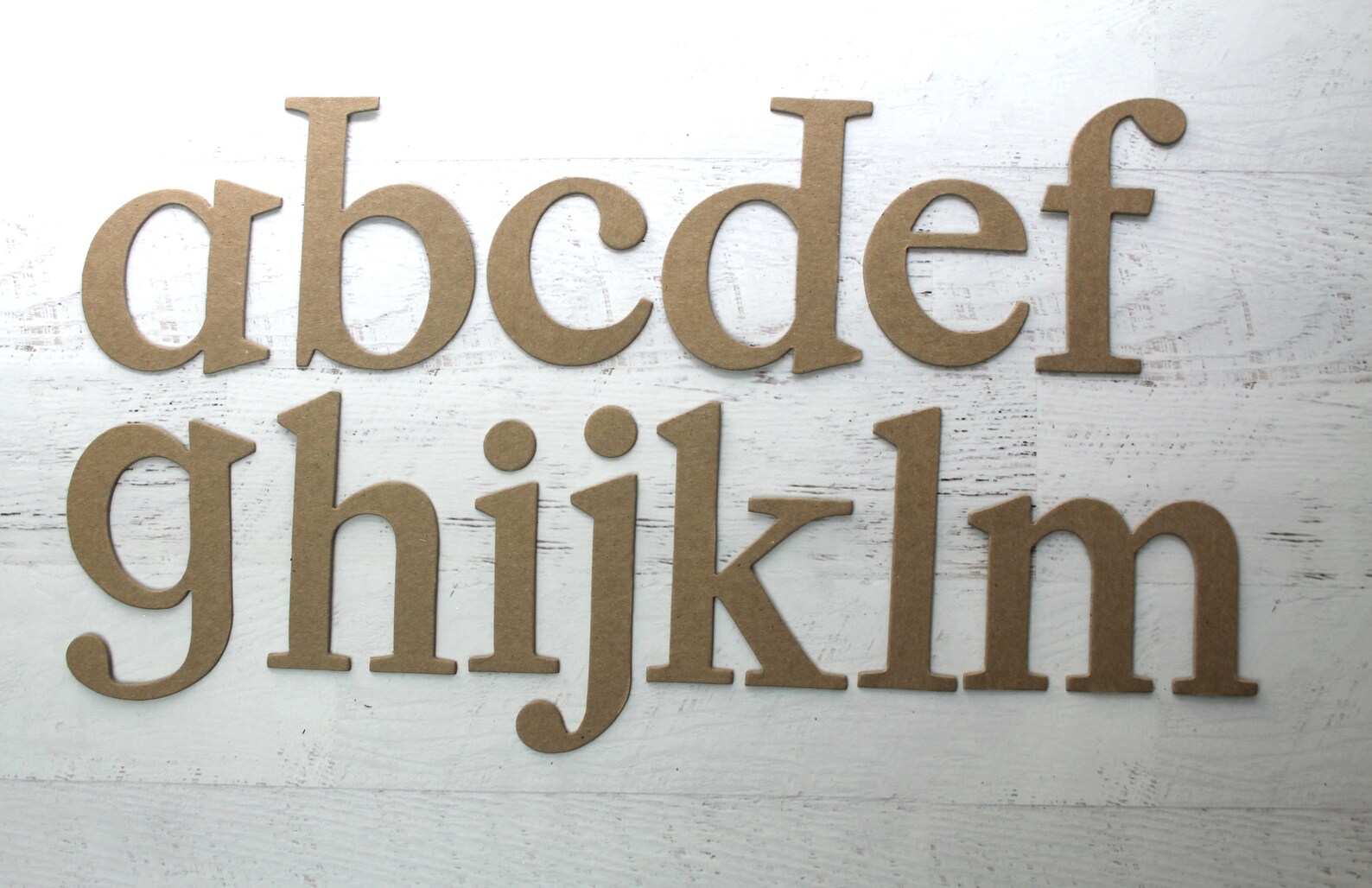 4 Alphabet Serif Upper or Lowercase Alphabet Letters | Etsy