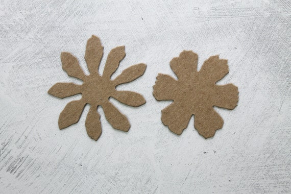 Craft Supplies & Tools Papercraft Bare Floral Diecut Flowers TiNY ...