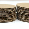 30cm (pack of 25 Pcs) Brown / Brown Corrugated Cardboard Circles - Etsy UK