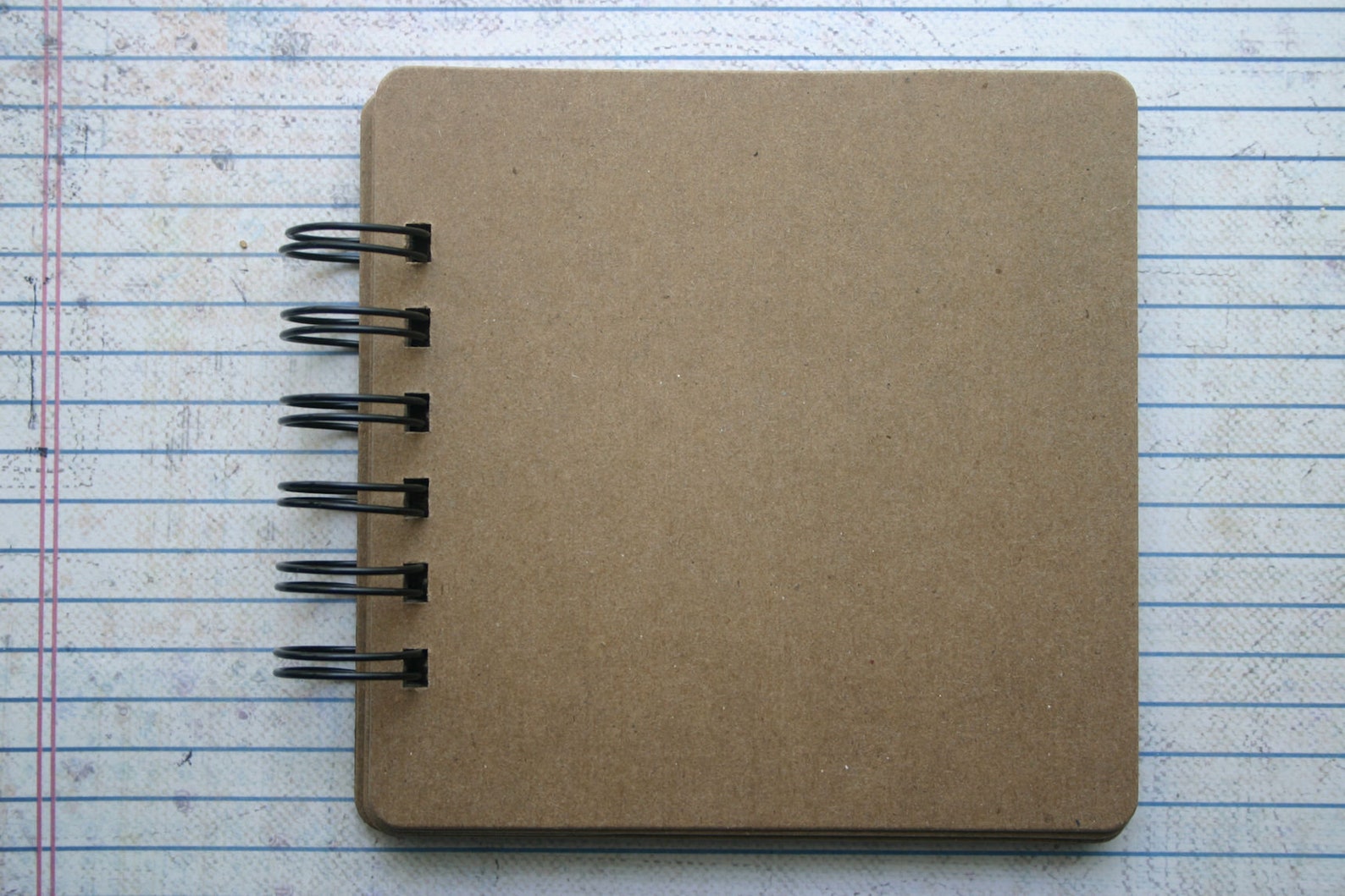 4 1/2" Mini Album-blank Scrapbook-10 Pages (or More) Bare Chipboard ...