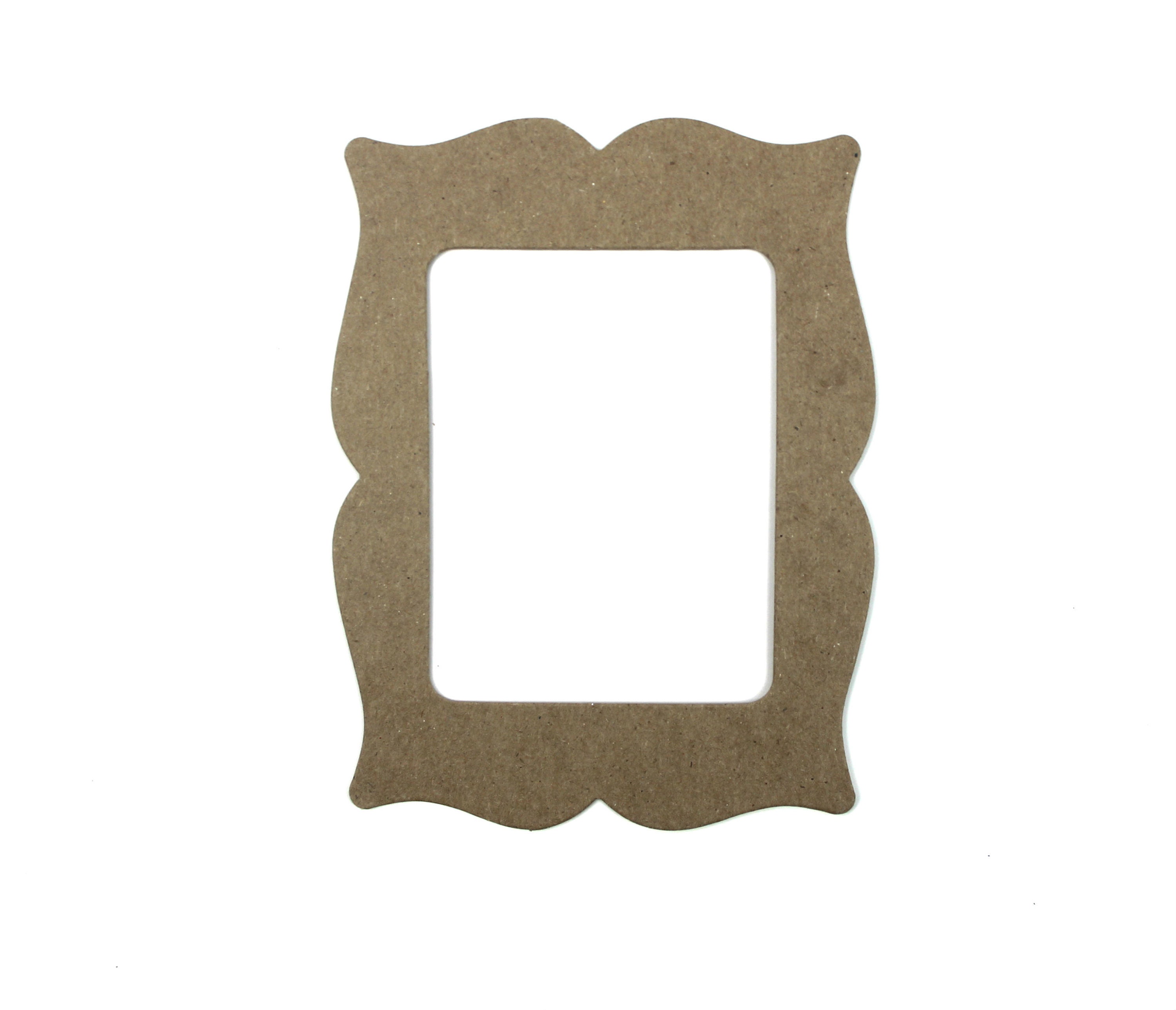 3 Elegant Bracket Frames Bare Chipboard Bracket Style - Etsy