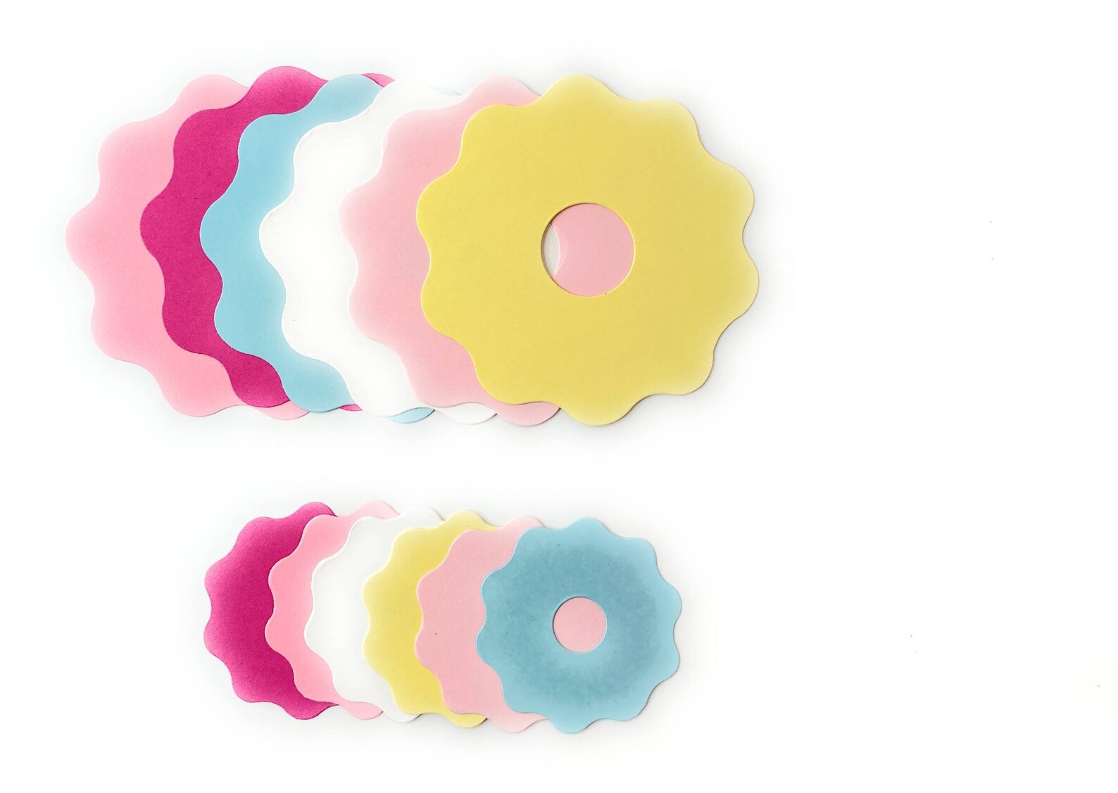 Donut Kid's Craft Cardboard & Paper Circle Die Cuts | Etsy