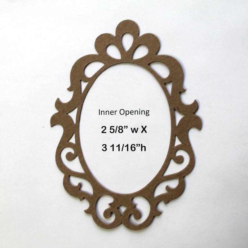 Chipboard Frame - Etsy