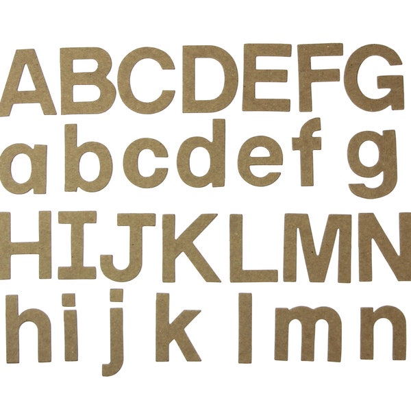 Alphabet Die Cut - Etsy