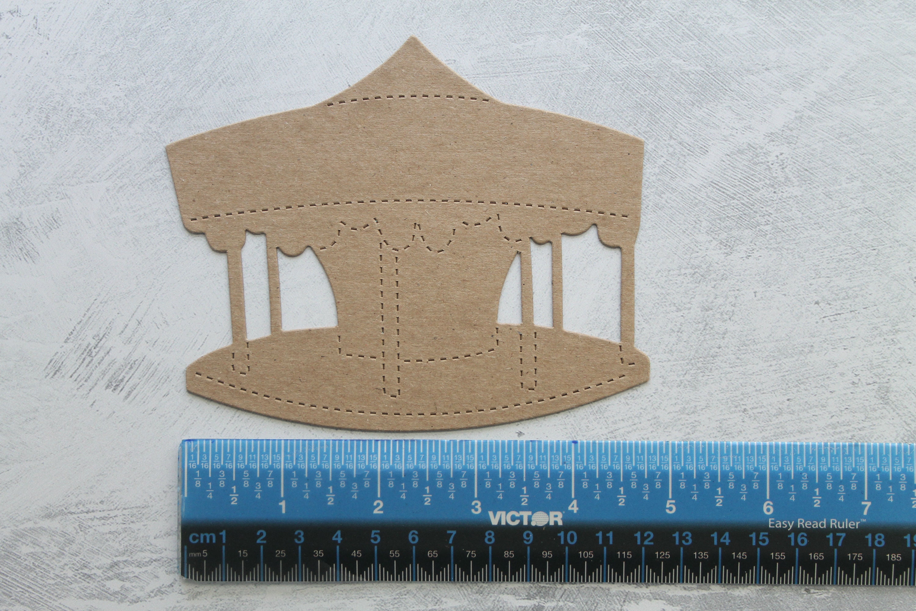 Carousel Cut Outs DIY Chipboard Carousels Die Cuts | Etsy