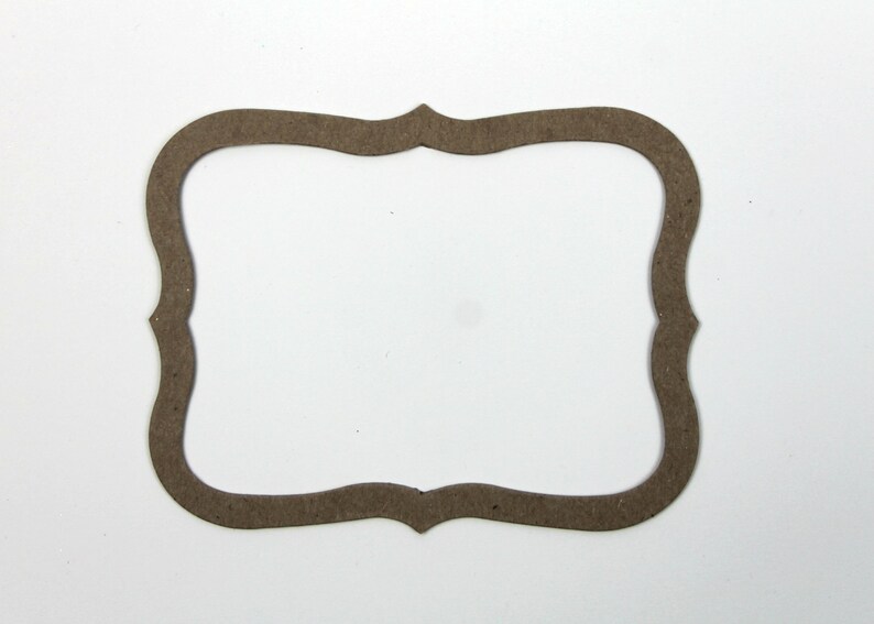 3 Bracket Frame Die Cut Bracket Die Cuts With Removable - Etsy