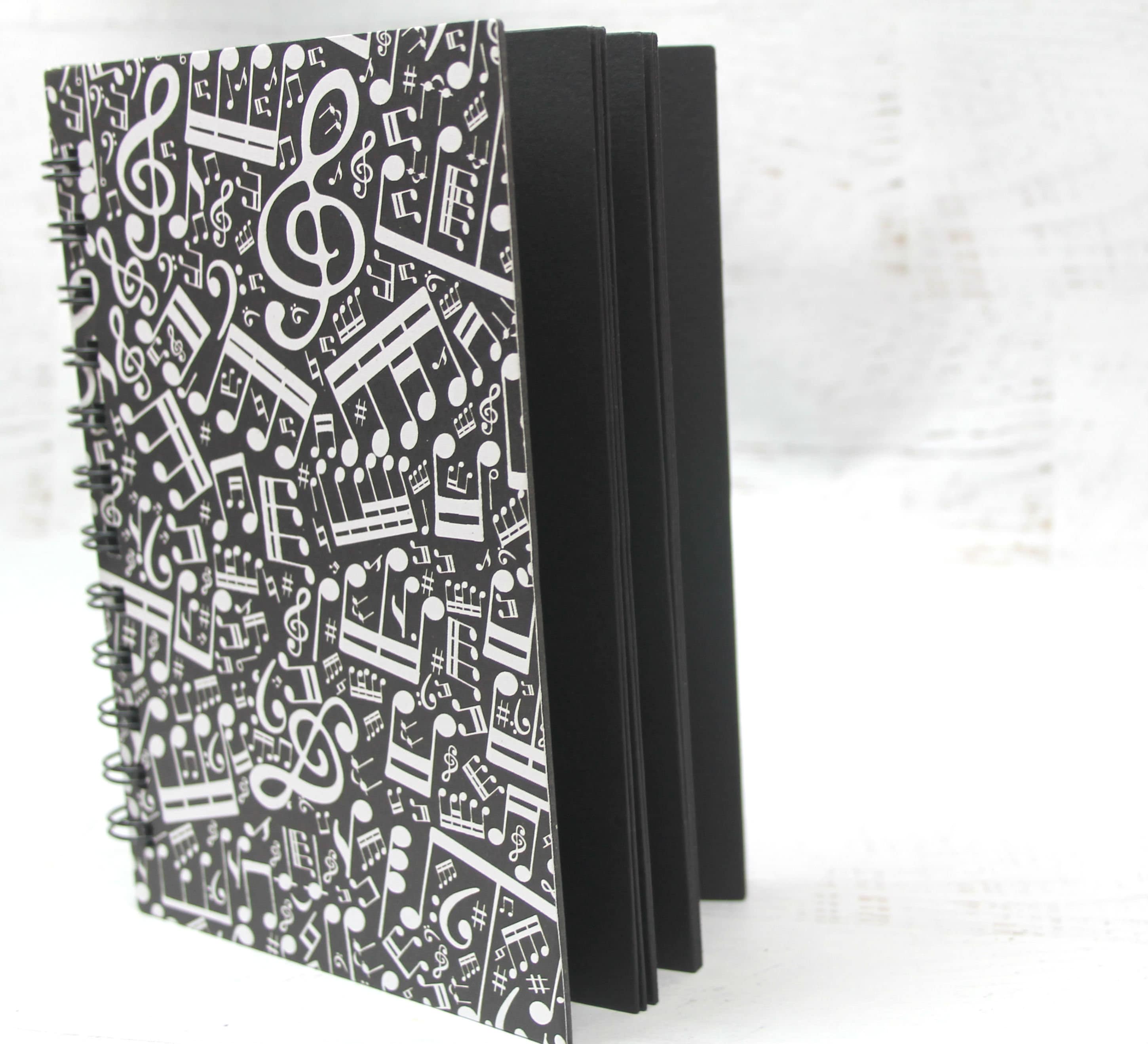 Blank Music Note Album Chipboard & Paper Album Choose - Etsy
