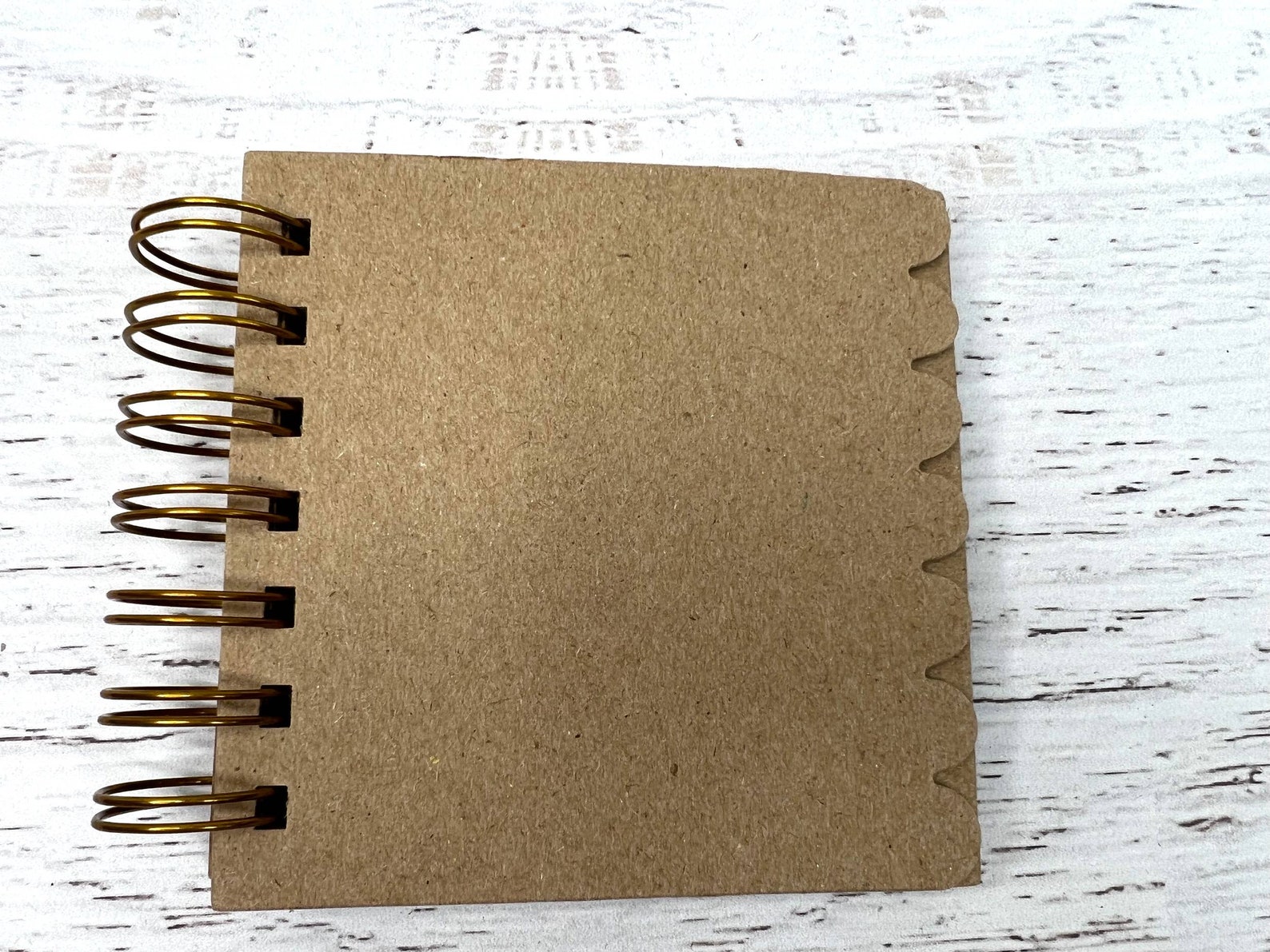 4 Mini Album-blank Scrapbook-scalloped Cover Photo - Etsy