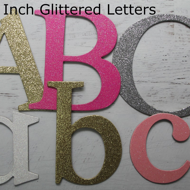Chipboard Letters - Etsy