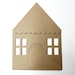 Gingerbread House Die Cut - DIY House With Windows, Backer, 2 Roof ...