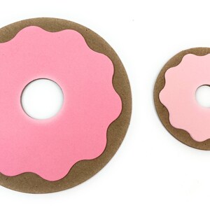 Donut Kid's Craft - Cardboard & Paper Circle Die Cuts - Summer Camp ...