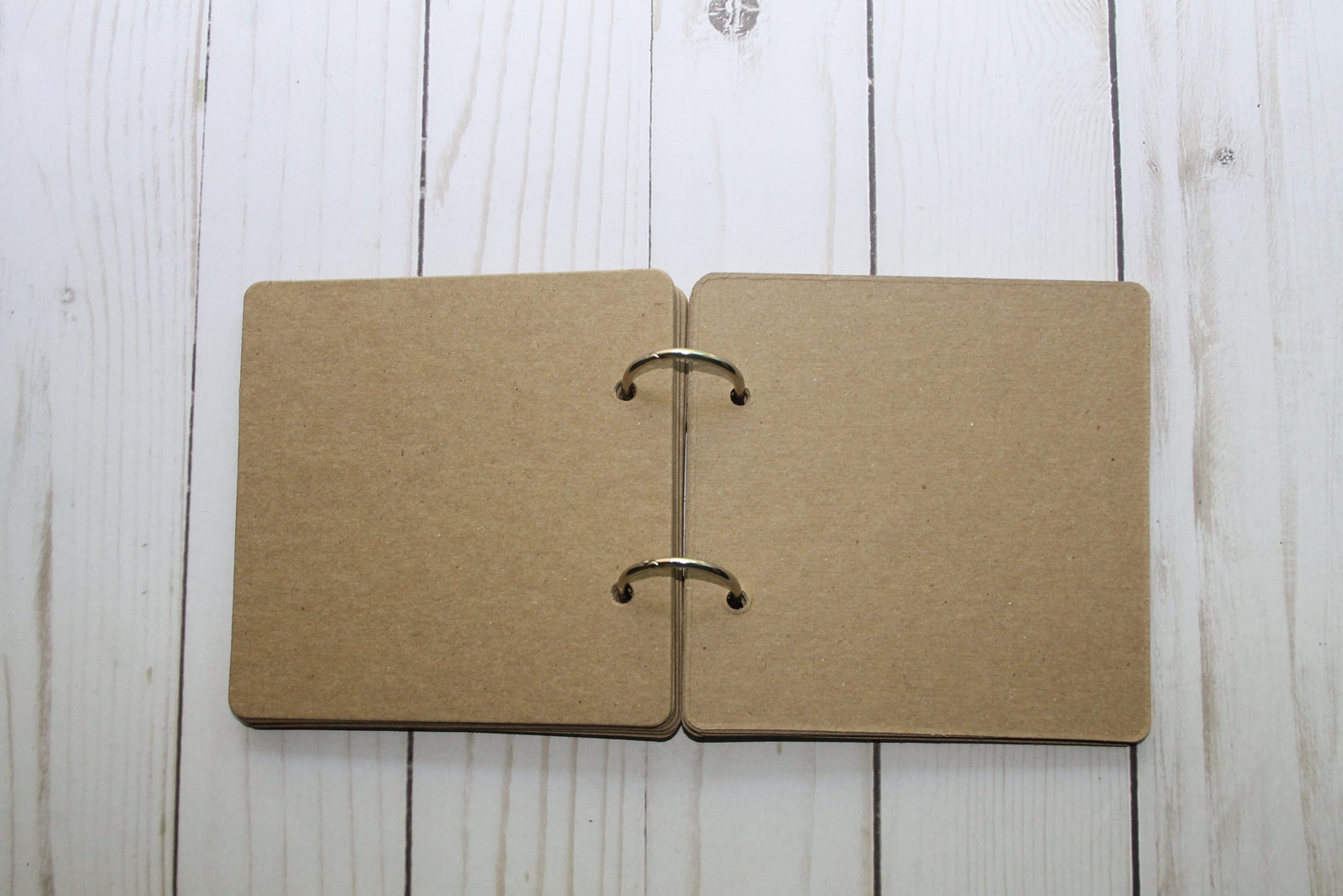 4 1/2" Mini Album-blank Scrapbook-10 Pages (or More) Bare Chipboard ...