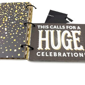 5 3/4" X 7" Graduation 2025 Scrapbook Window Opening on Cover for Photo ...
